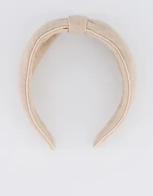 Alexandre De Paris Linen Sahara Headband