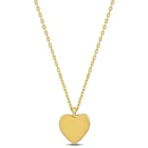 JULIANNA B. 14k Yellow Gold Charm Pendant Necklace - Heart
