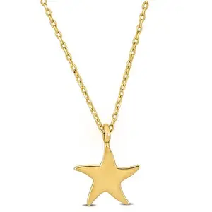 JULIANNA B. 14k Yellow Gold Charm Pendant Necklace - Star