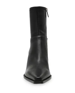 Steve Madden Stasia Mid-heel Ankle Boots - Black