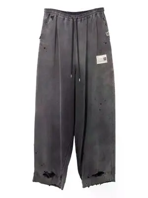 Mihara Yasuhiro Sun Faded Drawstring Track Pants