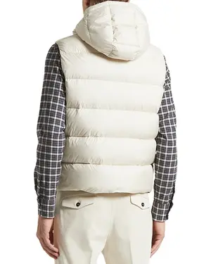 Peserico Hooded Puffer Vest