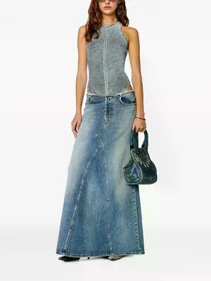 DIESEL® M-tansy Sleeveless Denim Bodysuit
