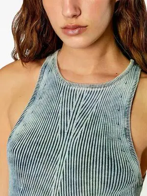 DIESEL® M-tansy Sleeveless Denim Bodysuit