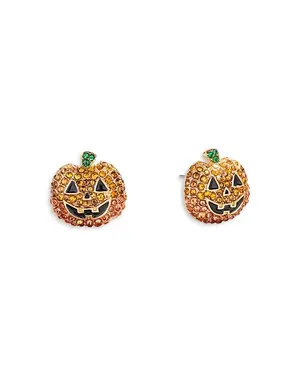 Baublebar Pumpkin Stud Earrings - Orange