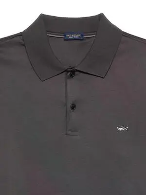 Paul & Shark Logo-detail Polo Shirt - Grey