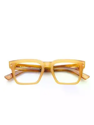 Kàdor Truman Square-frame Glasses - Yellow