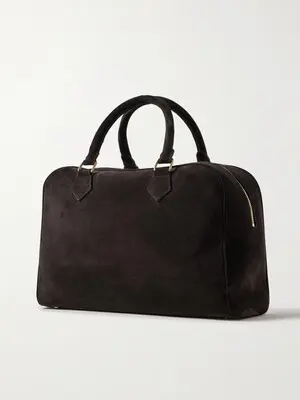NILI LOTAN Jaclyn Suede Tote - Brown