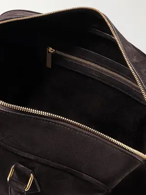 NILI LOTAN Jaclyn Suede Tote - Brown