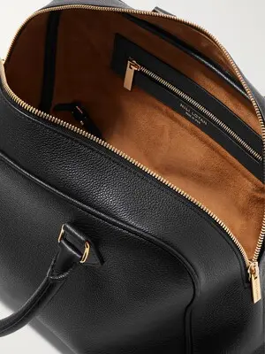 NILI LOTAN Jaclyn Textured-leather Tote - Black