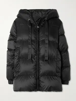 Max Mara The Cube Seia Hooded Padded Shell Down Coat