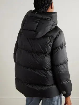 Max Mara The Cube Seia Hooded Padded Shell Down Coat