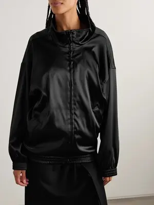 Balenciaga Satin Track Jacket