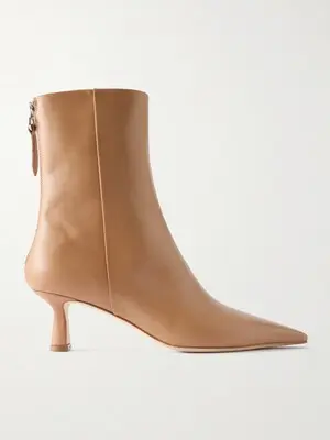 AeydĒ Rowan Leather Ankle Boots - Brown