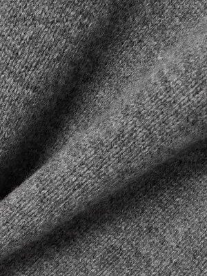 JIL SANDER Wool And Cashmere-blend V-neck Sweater - Gray