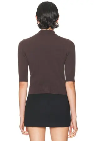 Dolce & Gabbana Short-sleeve Cashmere Cardigan