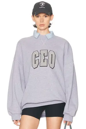 Balenciaga Fleece Sweatshirts Hoodies For Women
