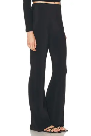 Sablyn Rio B Flared Bias Cut Pant - Black