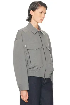 Staud Eugene Zip-up Jacket - Static