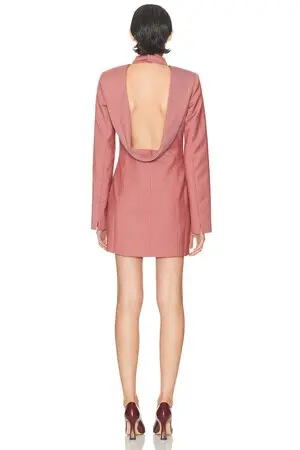 SEV Open Back Blazer Dress