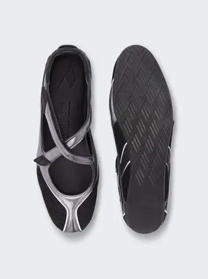 Attico Floor 01 Ballerina Flat - Black