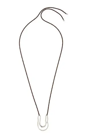Agmes Wishbone Pendant Necklace