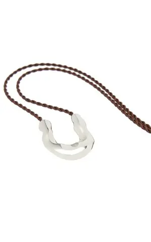 Agmes Wishbone Pendant Necklace