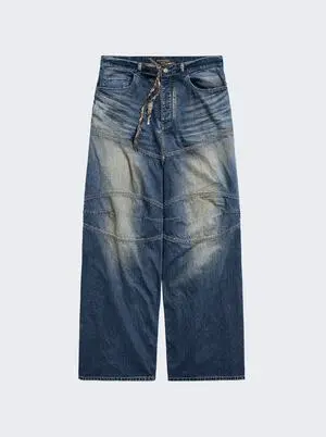 Women's Baggy Denim Trousers