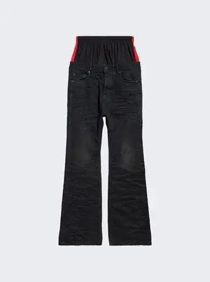 Balenciaga Layered Flare Jeans