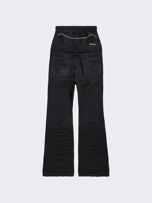 Balenciaga Layered Flare Jeans