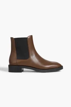 STUART WEITZMAN Sondra Leather Chelsea Boots - Brown