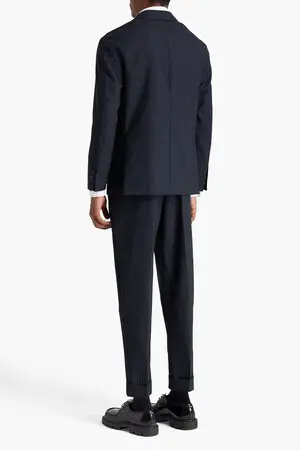 Officine Générale Michel Pinstriped Wool Blazer
