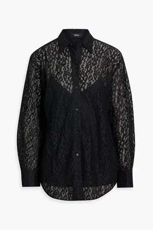 Theory Corded Lace Shirt