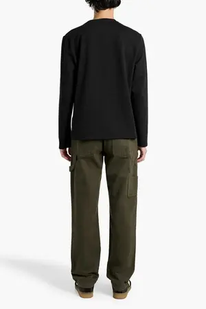 Rag & Bone Lewis Cottonblend Tshirt - Black