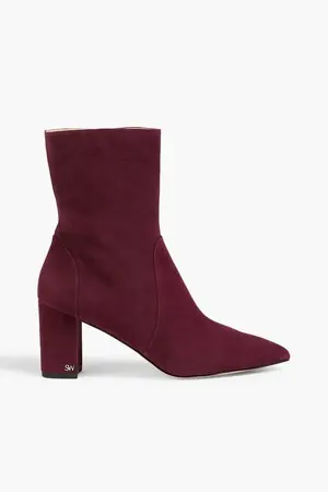 STUART WEITZMAN Suede Ankle Boots