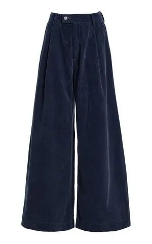 Moussy Vintage Kinston Low-rise Flare Pants