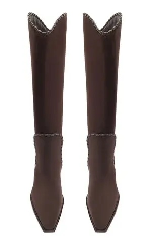 ALEXANDRE BIRMAN Victoria Suede Boots - Brown