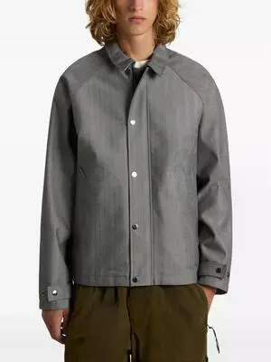 Woolrich Herringbone-pattern Button Jacket
