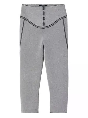 Jacquemus Button-detailed Cropped Trousers