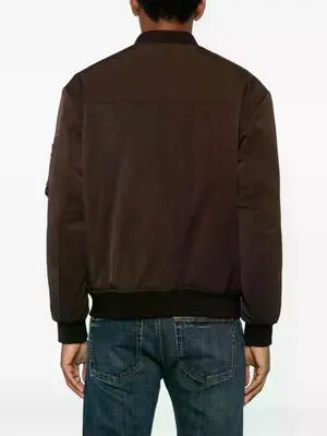 DONDUP Striped-panel Bomber Jacket