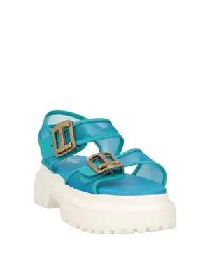 Hogan Ankle Strap Sandals - Blue
