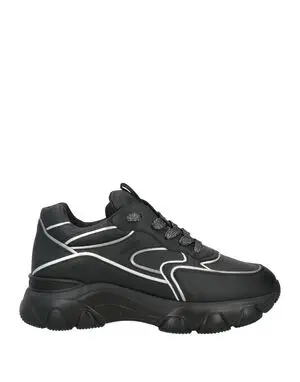 Hogan Leather Chunky Sneakers - Black