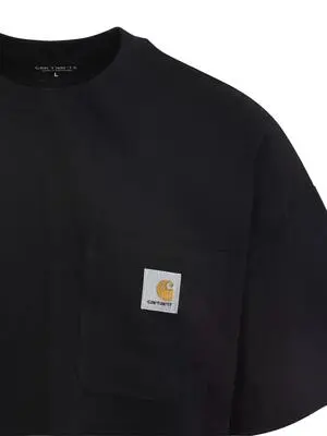 Carhartt Work In Progress Pocket-detail Short-sleeve T-shirt - Black