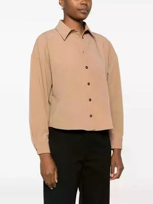 CALIBAN Button-front Collared Shirt