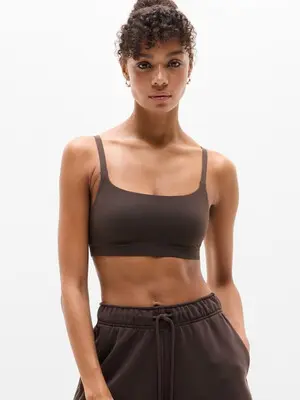 Athleta Bodymove Scoop Bralette D-dd - Truffle