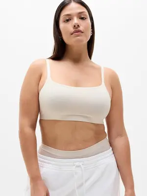 Athleta Bodymove Scoop Bralette D-dd - Bone