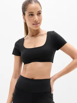 Square Neck Activewear For Women