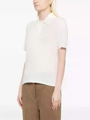 Theory Short-sleeved Knitted Polo Shirt