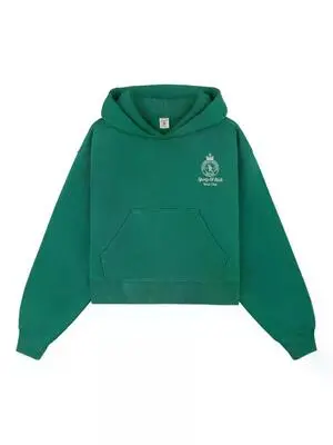 Women's Sporty & Rich Green Sweatshirt Sweatshirts Hoodies