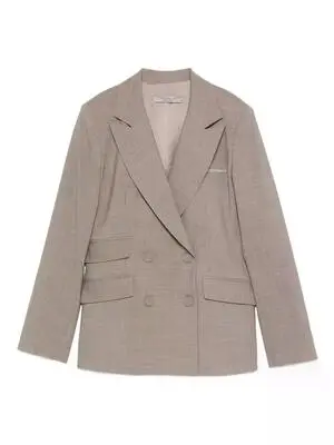 D.exterior Long Sleeve Blazers For Women